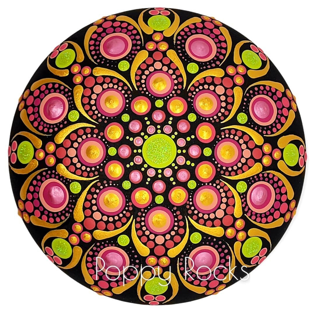 Duo Pack 8 Dot Mandala Patterns Etsy