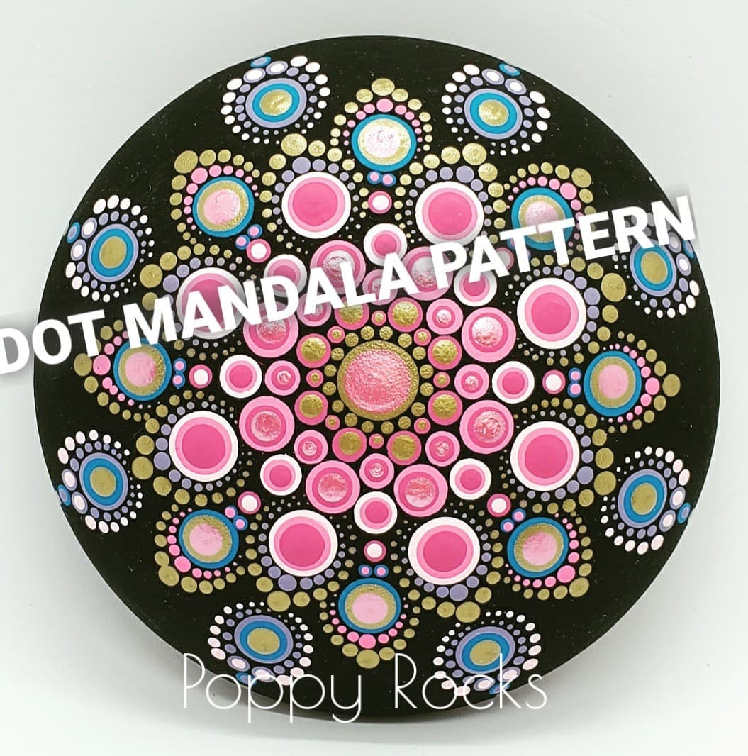 BONUS PACK 7 Dot Mandala Patterns | Etsy