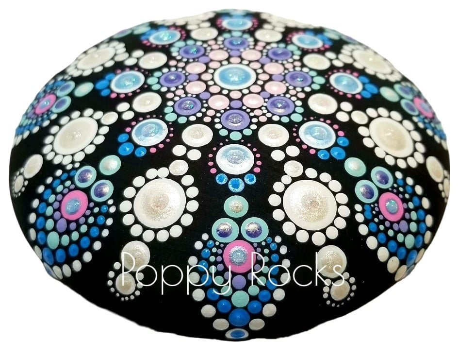 Winter Snowflake UPDATED Dot Mandala Pattern - Etsy