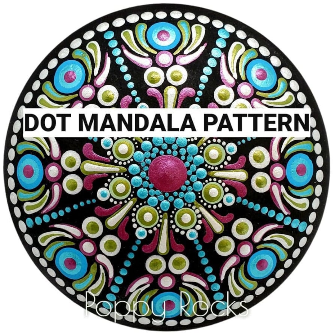 Charlotte's Web Dot Mandala Pattern - Etsy