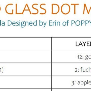 Stained Glass Dot Mandala Pattern - Etsy