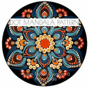 OVAL DOTS Dot Mandala Pattern - Etsy