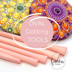 OVAL DOTS Dot Mandala Pattern - Etsy