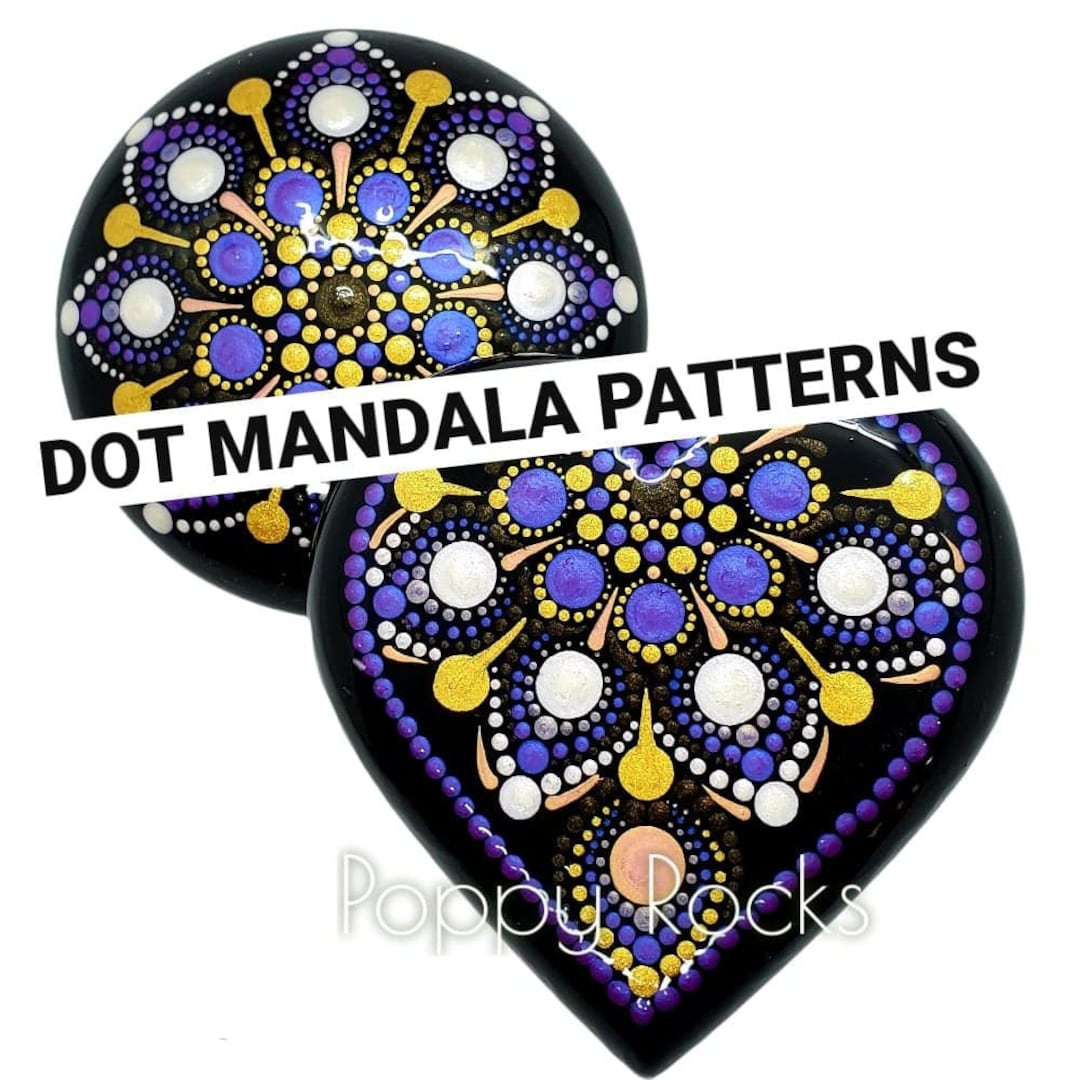 Crown Royal "3in1" Dot Mandala Pattern - Etsy