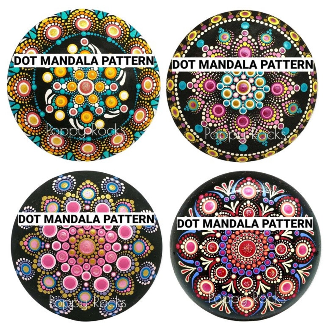 BONUS PACK #7 Dot Mandala Patterns - Etsy