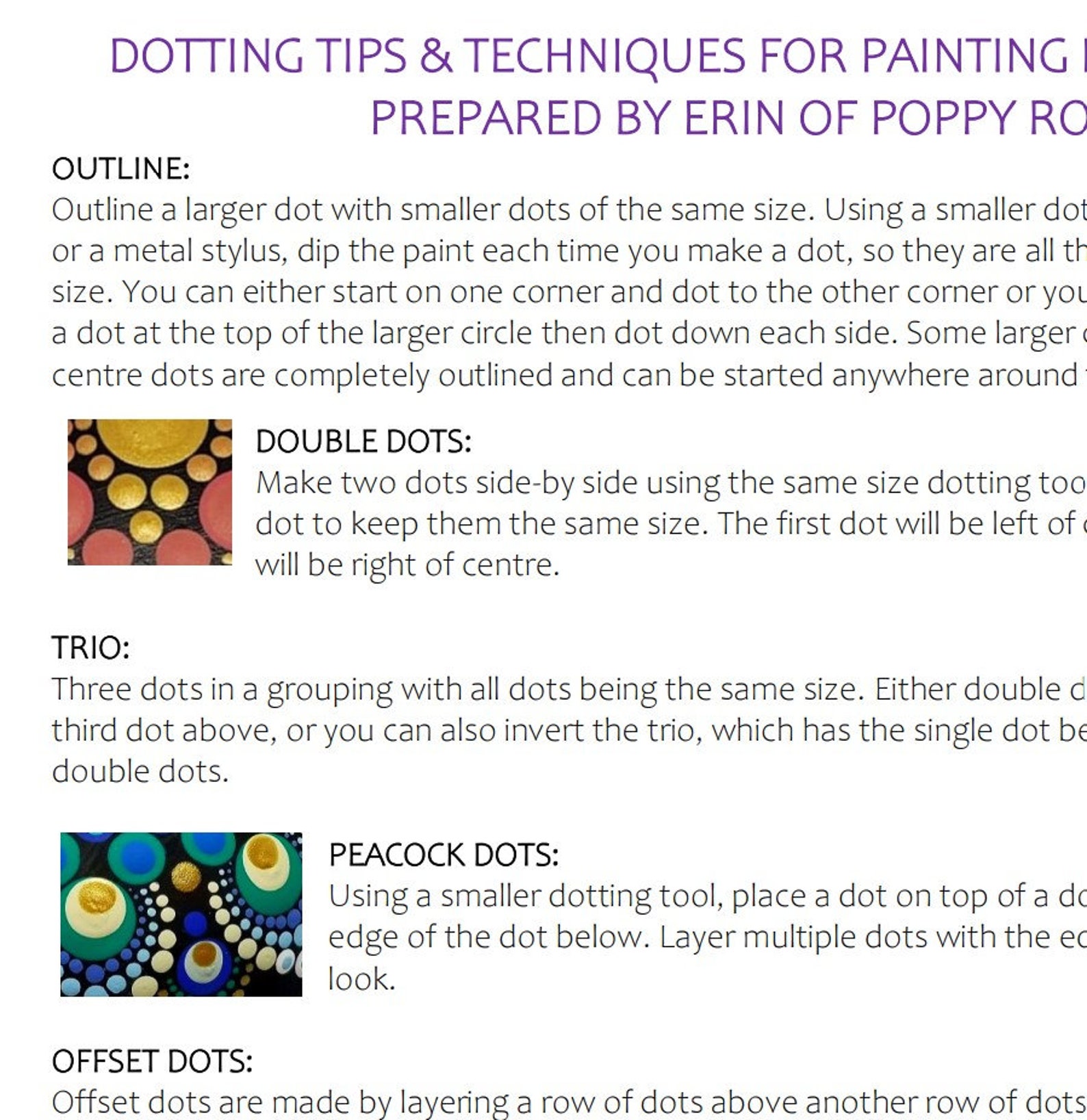 Rainbow Spiral Dot Mandala Pattern - Etsy