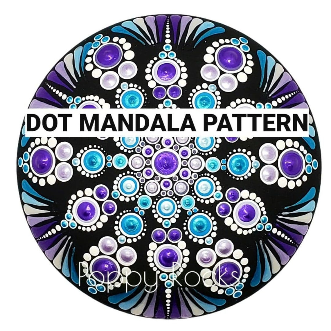 Shining Soul Dot Mandala Pattern | Etsy