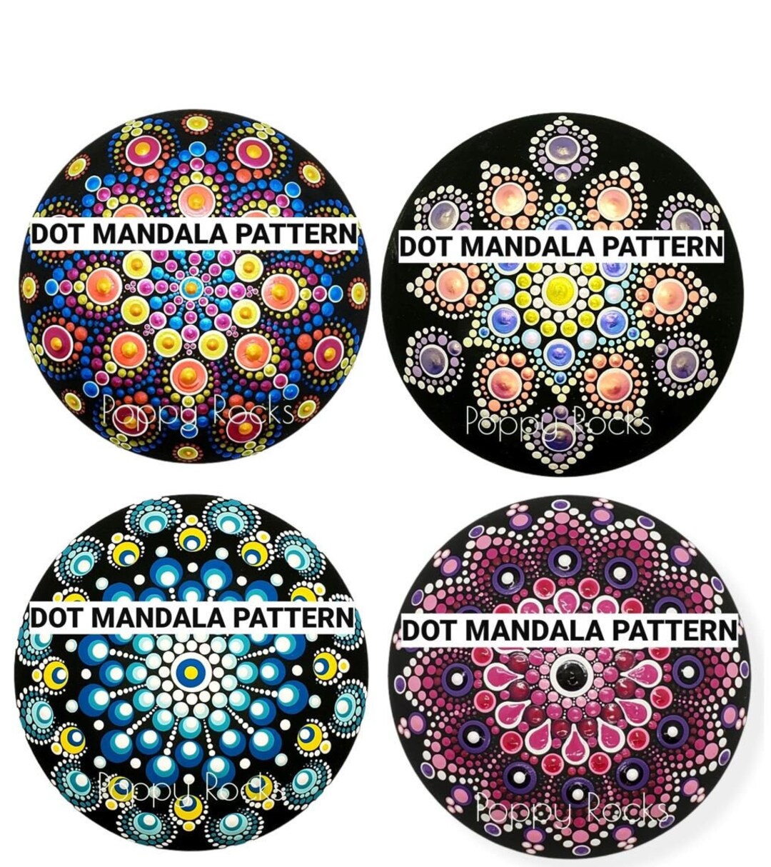 BONUS PACK #18 Dot Mandala Patterns - Etsy