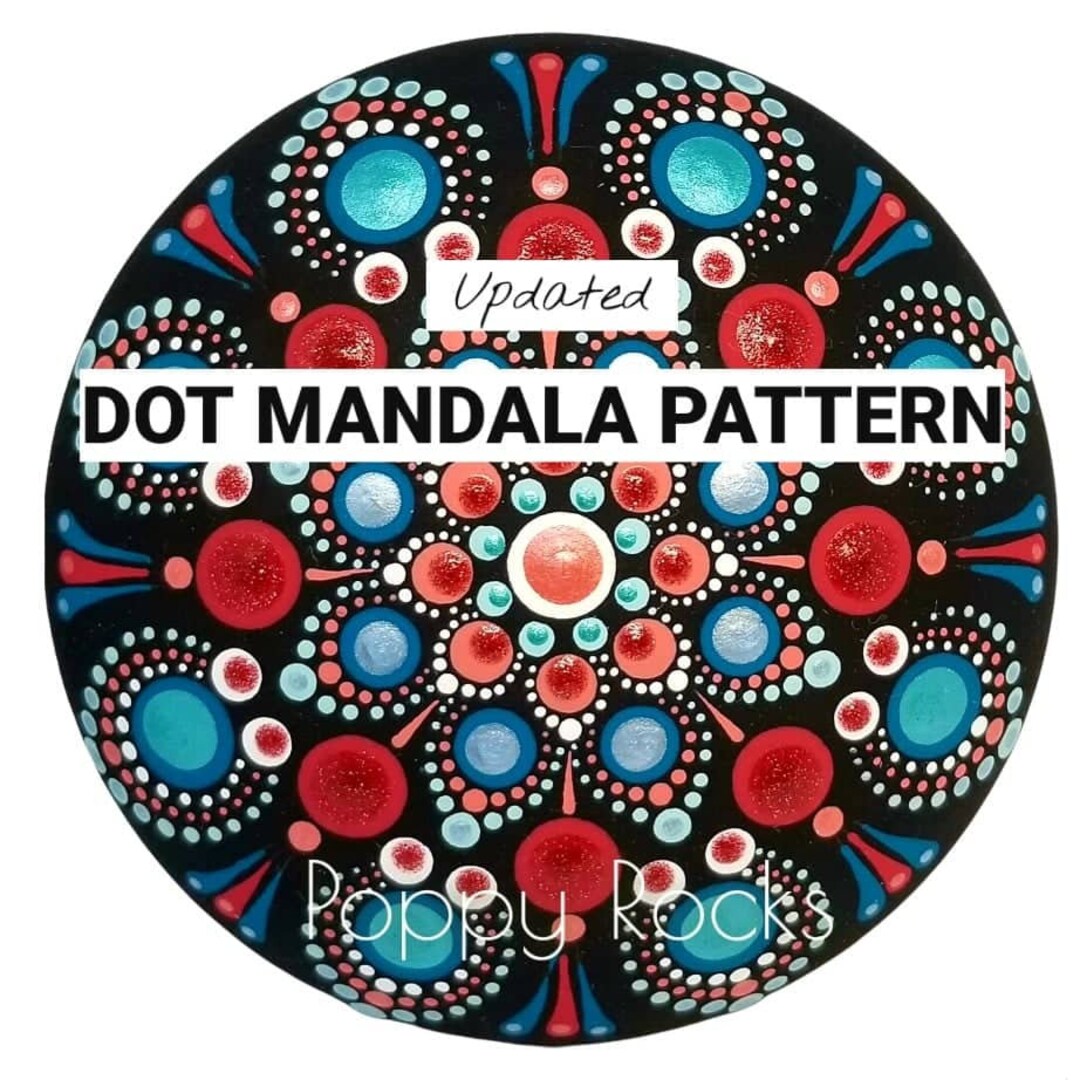 Carousel Ride UPDATED Dot Mandala Pattern - Etsy