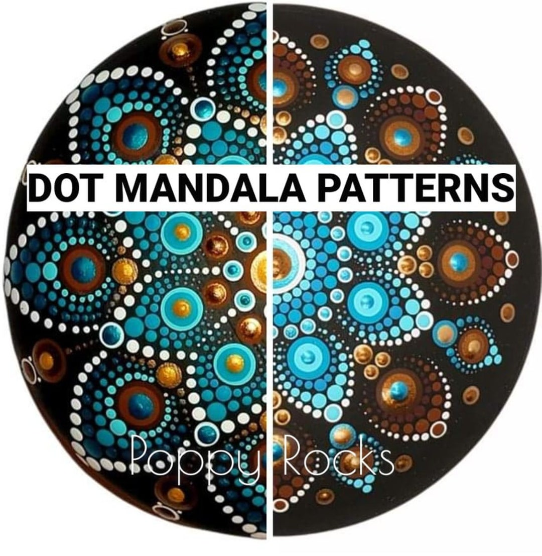 DUO PACK #2 Dot Mandala Patterns - Etsy