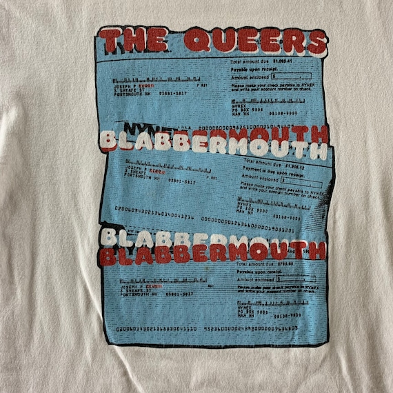 Vintage 1990s The Queers T-shirt size Medium - Gem