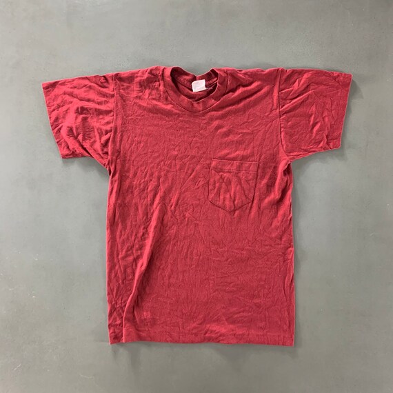 1980s red vintage t - Gem