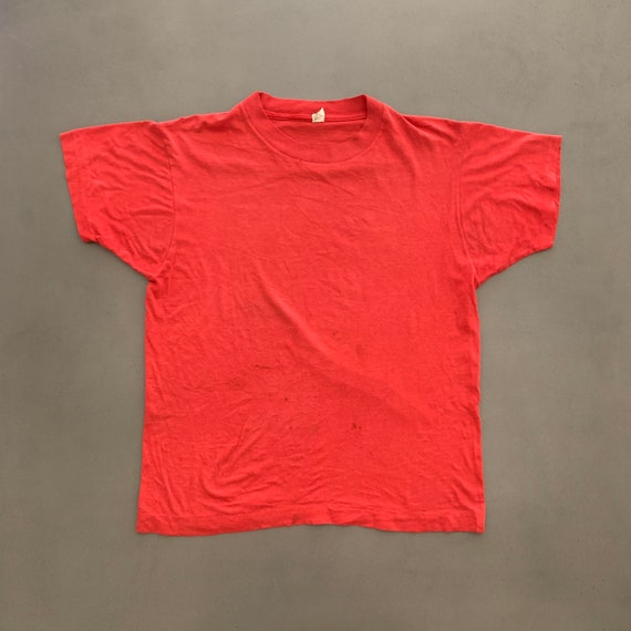 1980s red vintage t - Gem