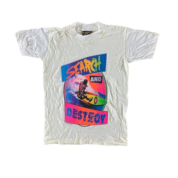 Destroyed T Shirt - Etsy