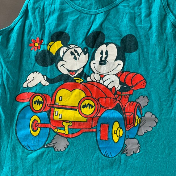 Vintage 1990 Mickey Mouse Tank size Medium - Gem