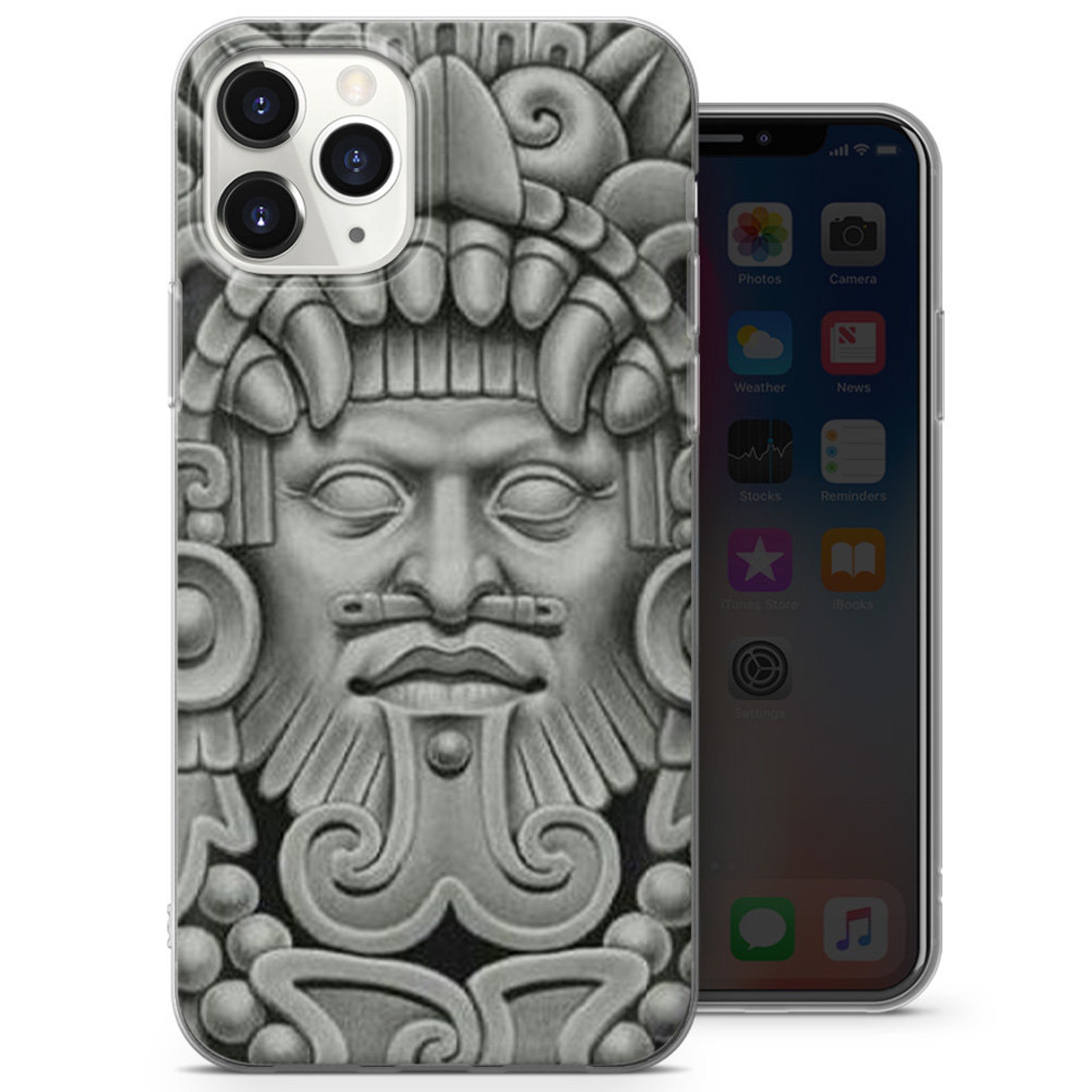 Maya, Aztec Art, Esoteric, Full Colour Phone Case for iPhone Cover 5S,6 ...