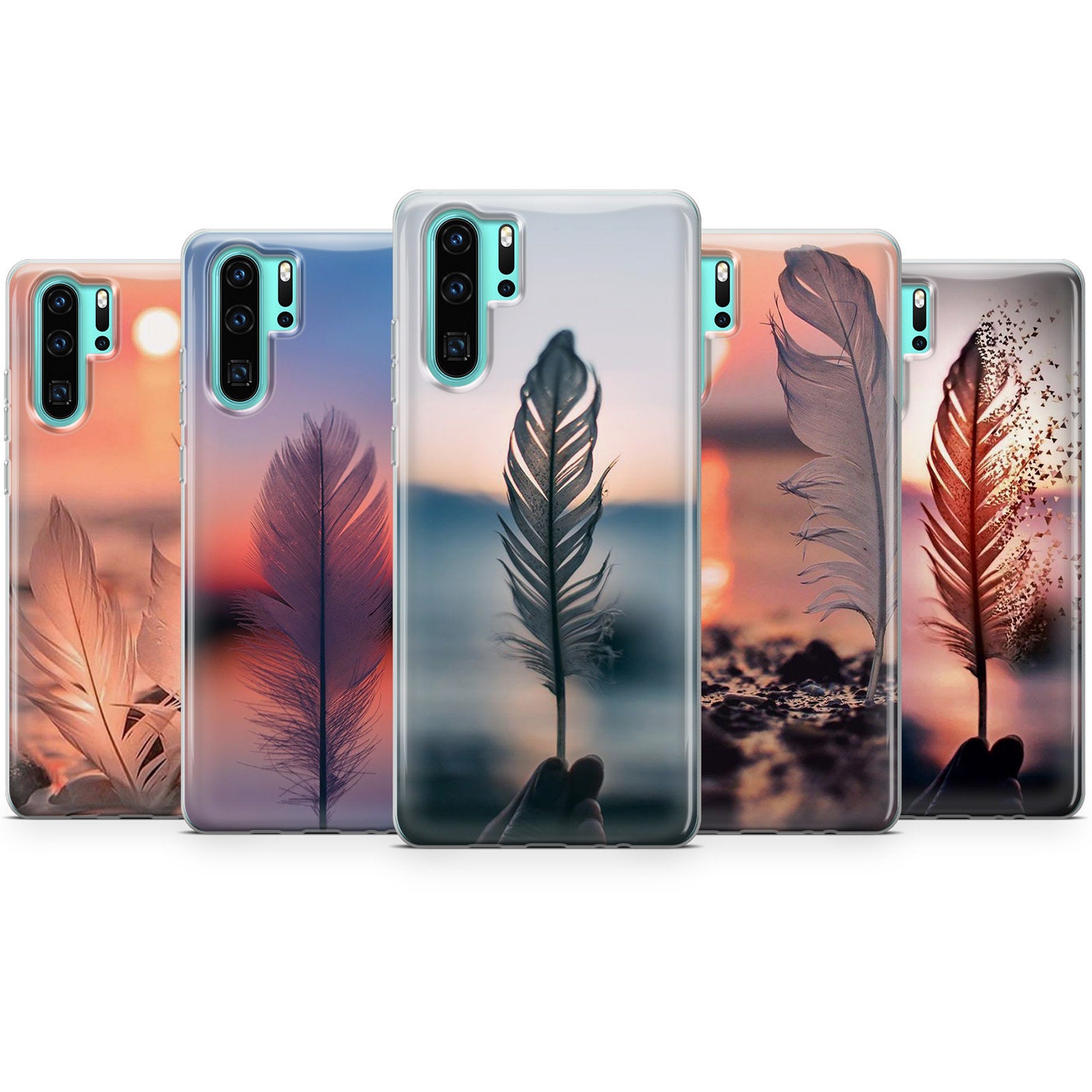 Feather Art Nature Feather Phone Case for iPhone Cover - Etsy