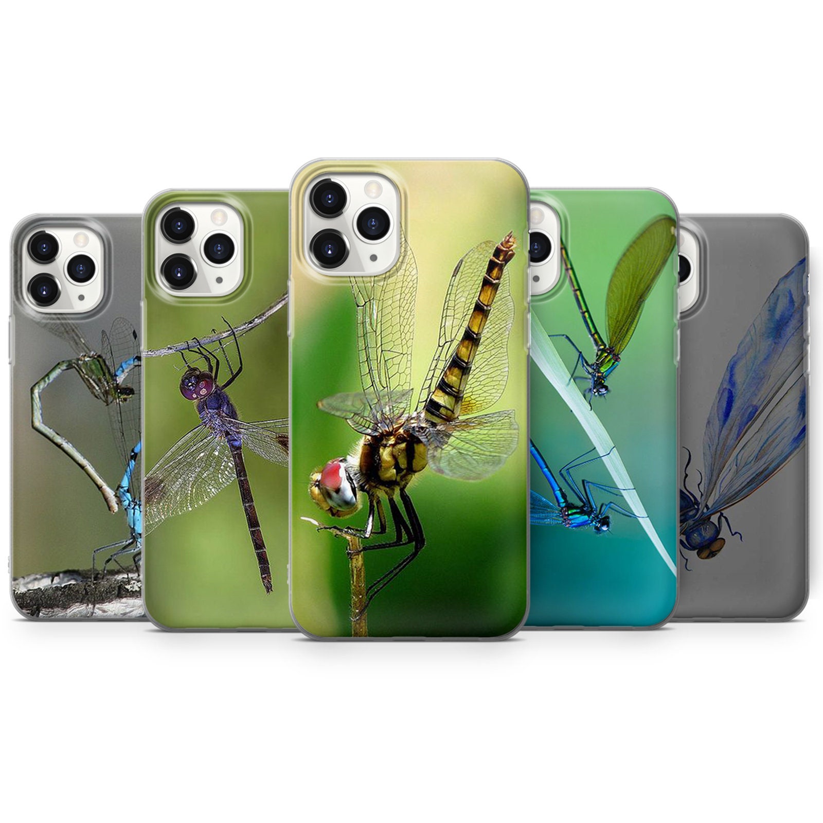 Dragonfly Art Phone Case for iPhone Cover 5S,6,6S,6 Plus,7, 7 Plus,8, 8 ...