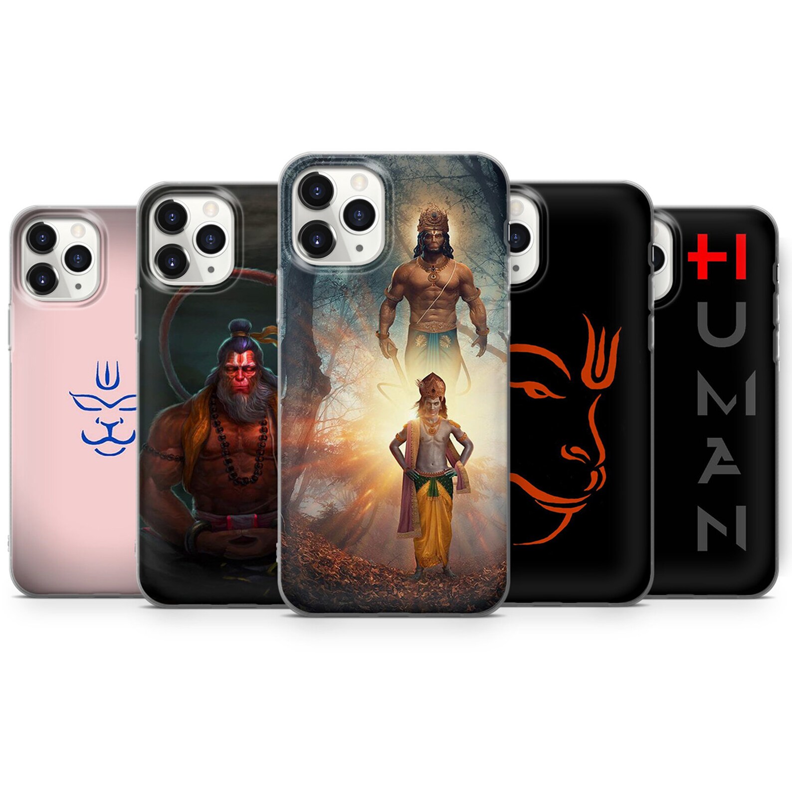 Hanuman, Esoteric Symbol Hanuman Motif Phone Case for iPhone Cover 5S,6 ...