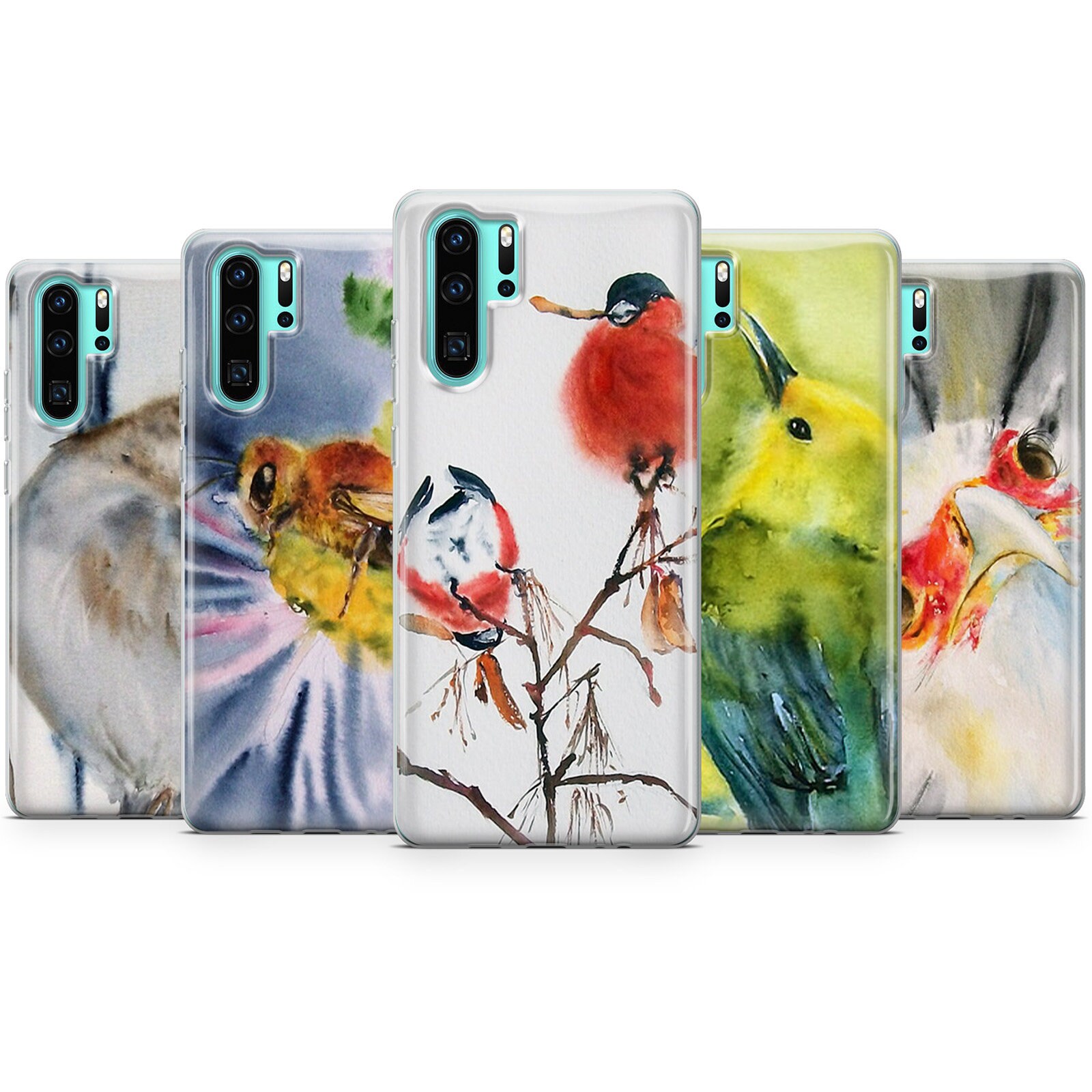 Birds, Watercolorfull Colour, Art Phone Case for iPhone Cover 5S,6,6S,6 ...