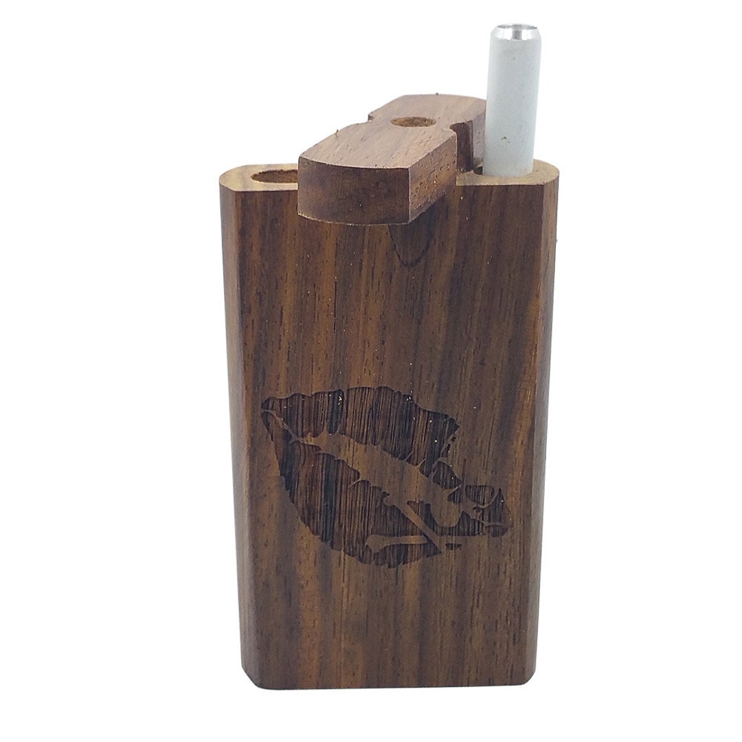 Death Kiss 4" Wood Hitter Box With FREE Aluminum One Hitter - Etsy