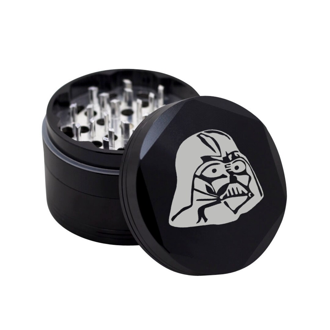 Darth Vader 4-piece Metal Herb Grinder With Keef Catcher and FREE ...