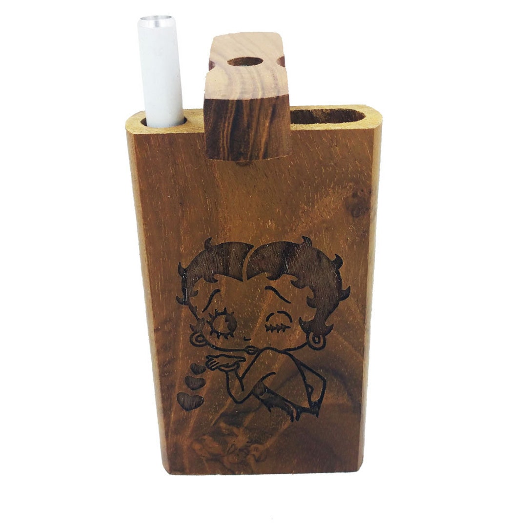 Betty Boop 4" Wood Hitter Box With FREE Aluminum One Hitter - Etsy