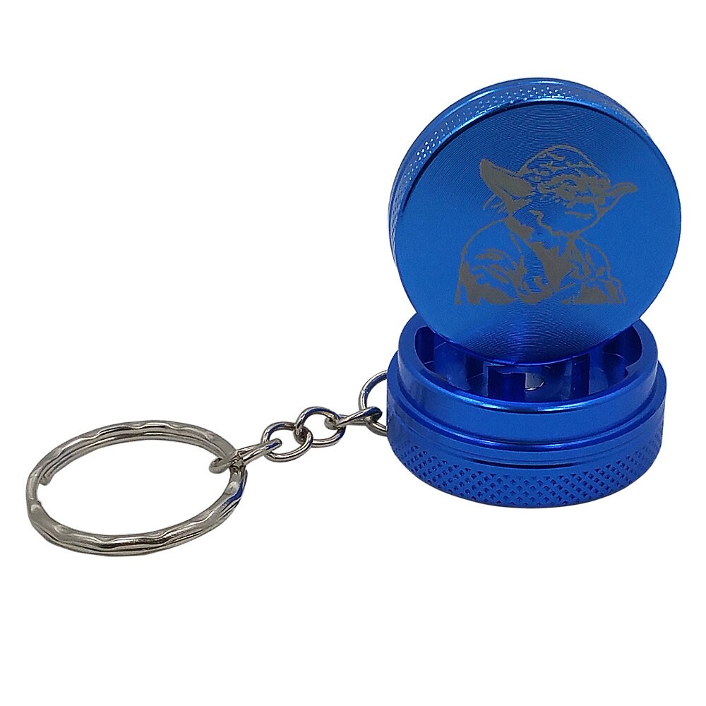 Yoda Mini Keychain Herb Grinder - Etsy