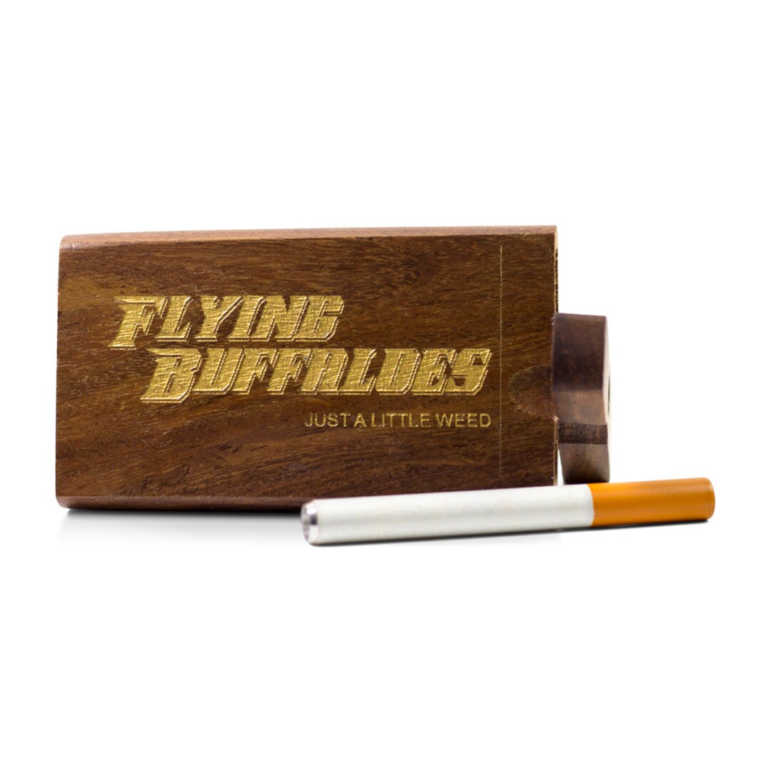 Custom 4" Wood Hitter Box With FREE Aluminum One Hitter (dark Color) - Etsy