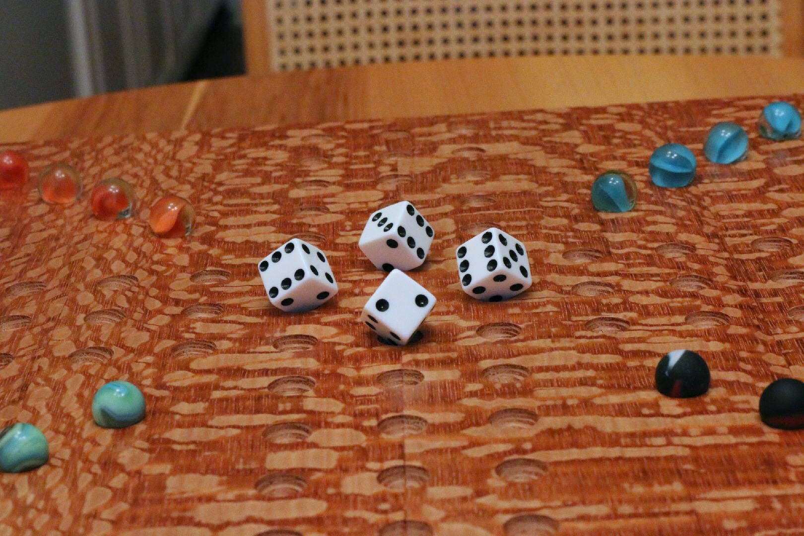 Hardwood Aggravation Board - Etsy