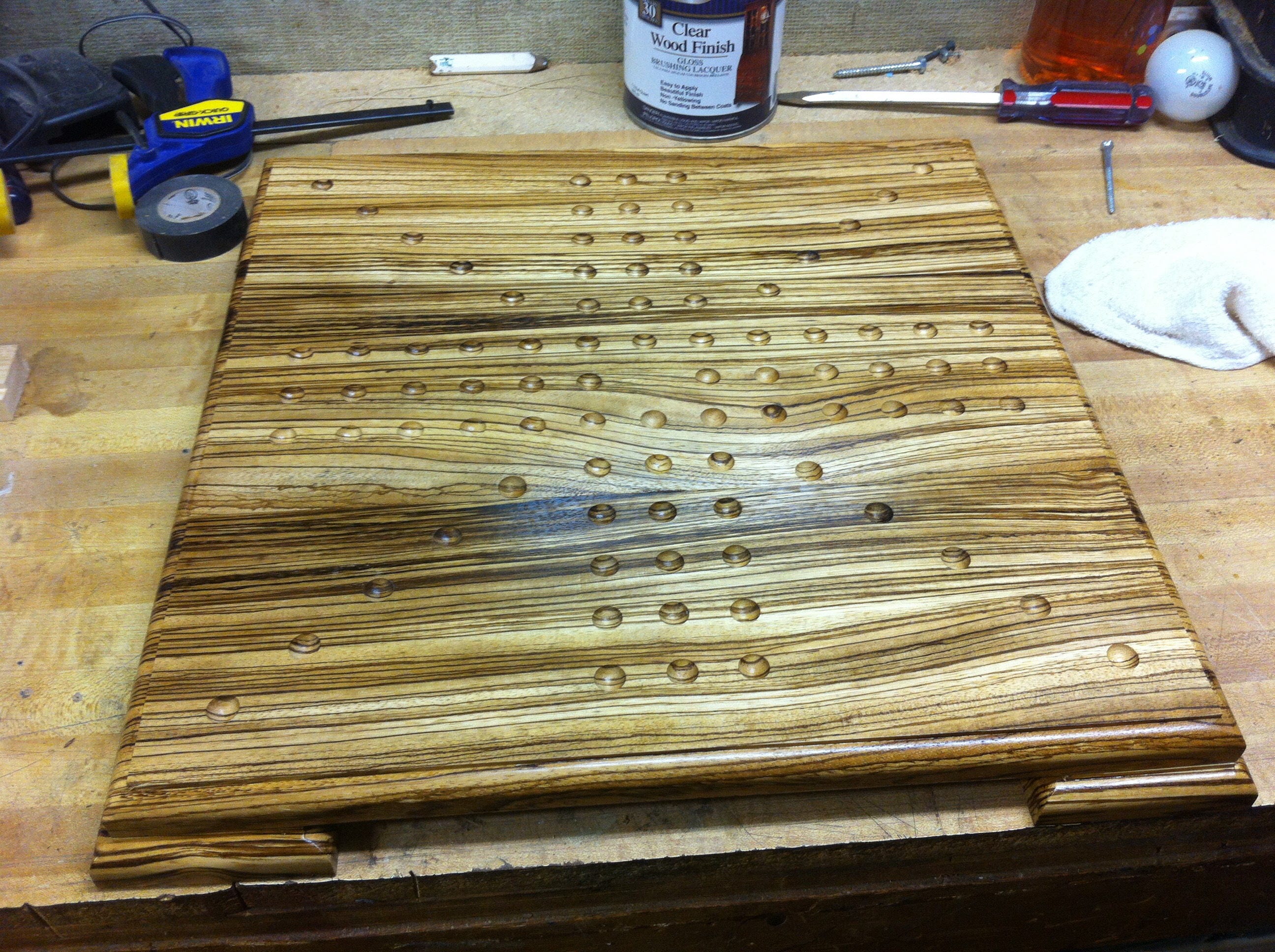 Hardwood Aggravation Board - Etsy