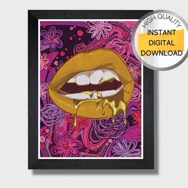 Miley Cyrus Painting - Etsy