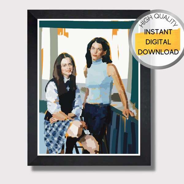 Gilmore Girl Painting - Etsy