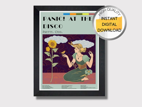 Panic At The Disco Pretty Odd Album Cover