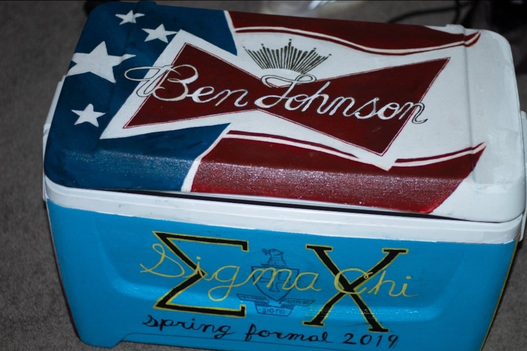 Custom Painted Cooler: Any Design - Etsy