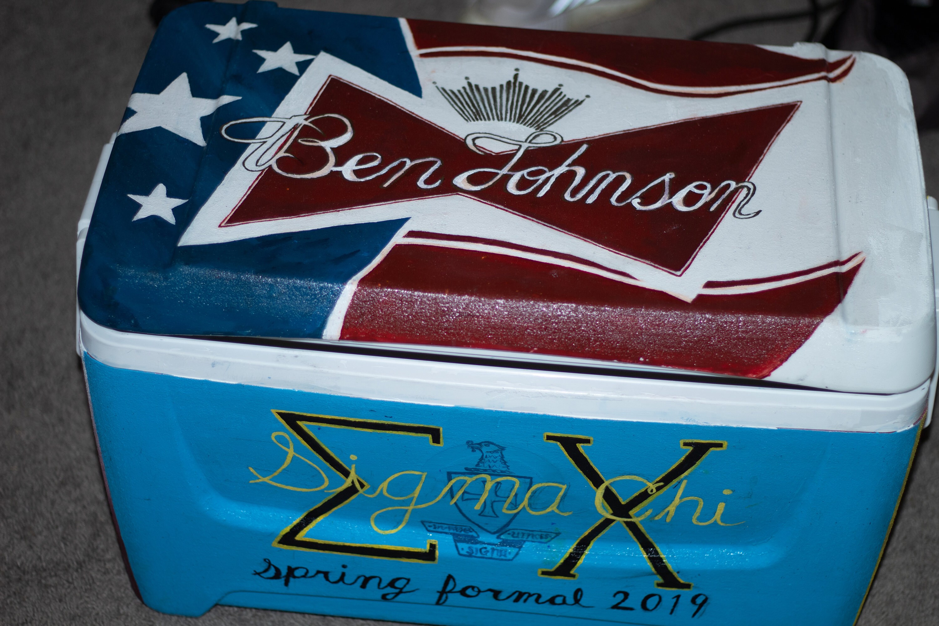Custom Painted Cooler: Any Design - Etsy