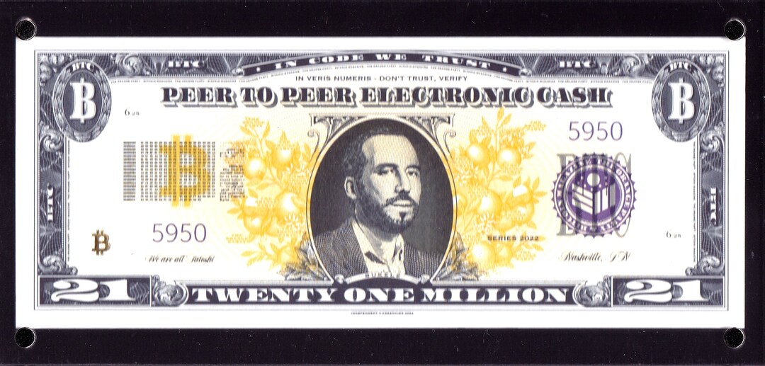 Bitcoin BUKELE BUCK Limited Art 1/6000 El Salvador President W/deluxe ...