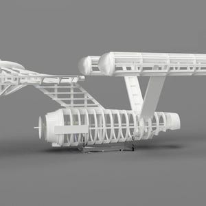 Star Trek Enterprise Structural Model Kit. 1/350 Scale. 32.4" Long ...