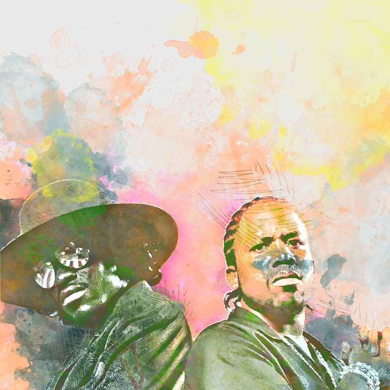 Outkast Hip Hop Artists Hip Hop Art Print Rapper Poster - Etsy