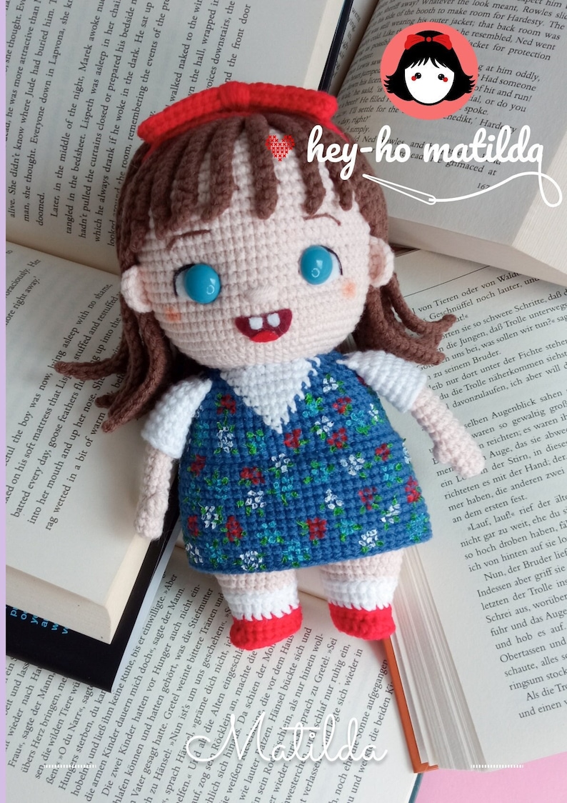 Matilda Doll PDF Pattern by Heyhomatilda - Etsy