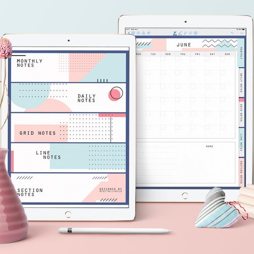Digital Functional Sticky Notes Organisation Planner | Etsy