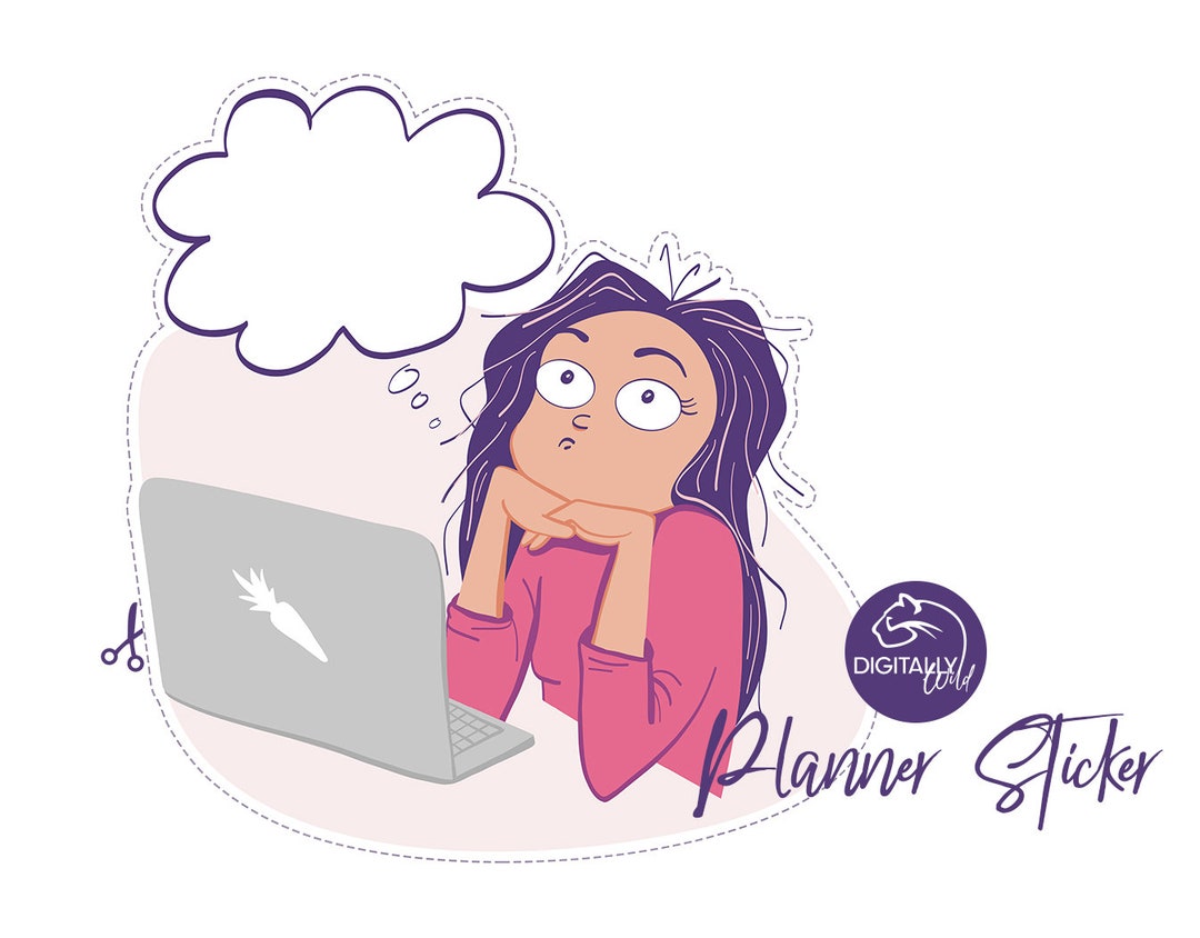 To Do Work Planner Stickers Blog Writing Laptop Stickers Daily Reminder ...