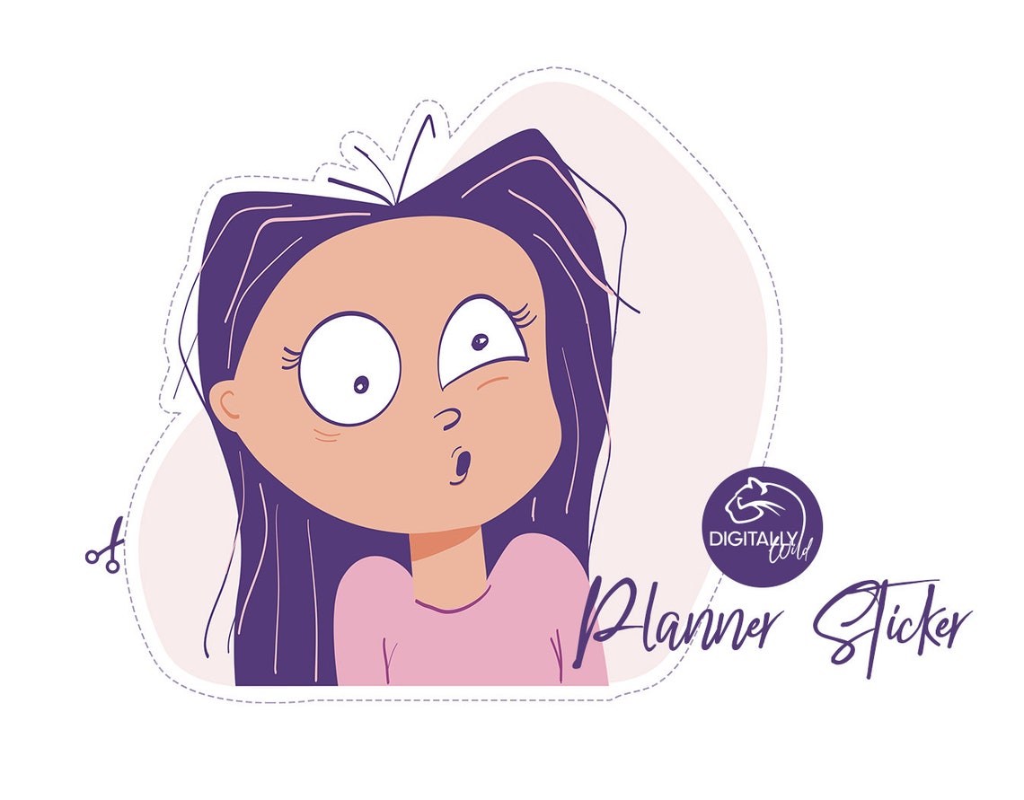 Confused Emotion Planner Stickers Mood Tracking Face Stickers - Etsy