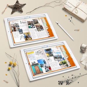 Customizable Digital Travel Journal Custom Travel Diary Keynote ...