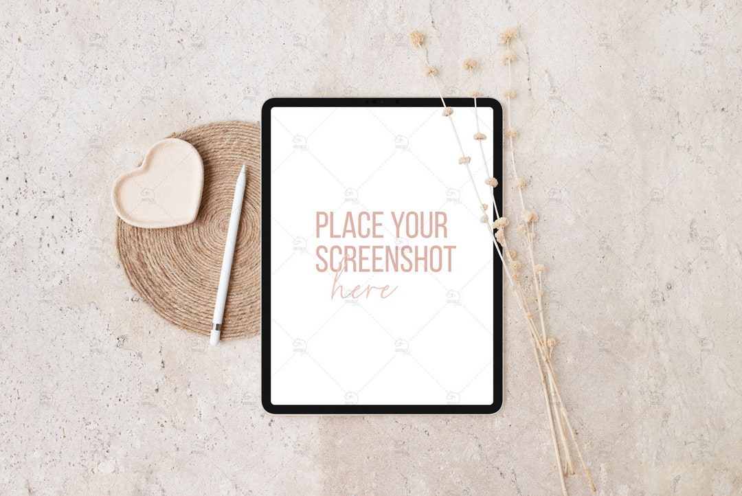 IPad Mockup for Artist Styled Device Mockup iPad Screen Branding PSD ...