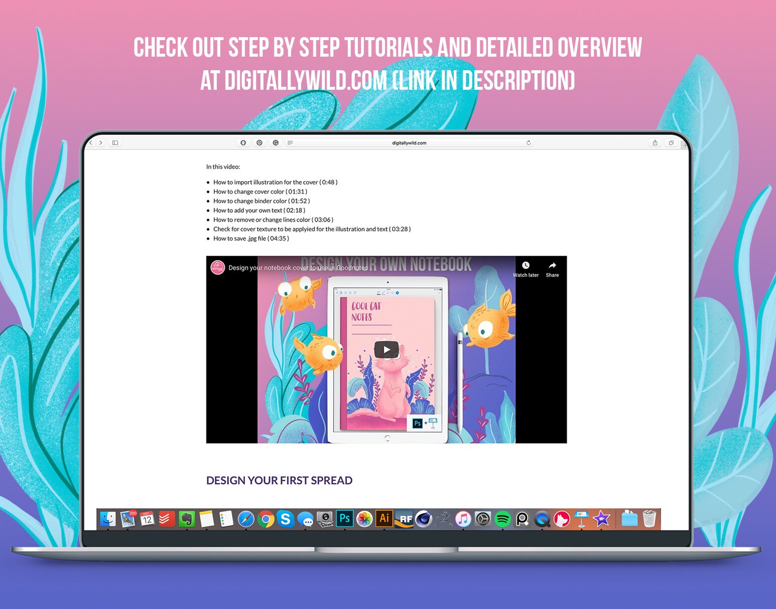 Design Your Own Digital Notebook Custom Ipad Notebook Create | Etsy