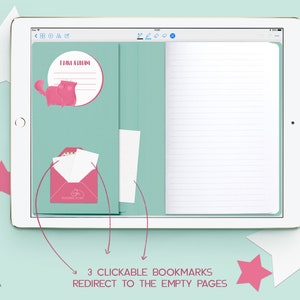 Digital Lined Notebook Goodnotes Student Notebook Digital Journal ...