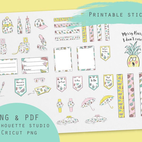 Pineapple Washi Tape - Etsy