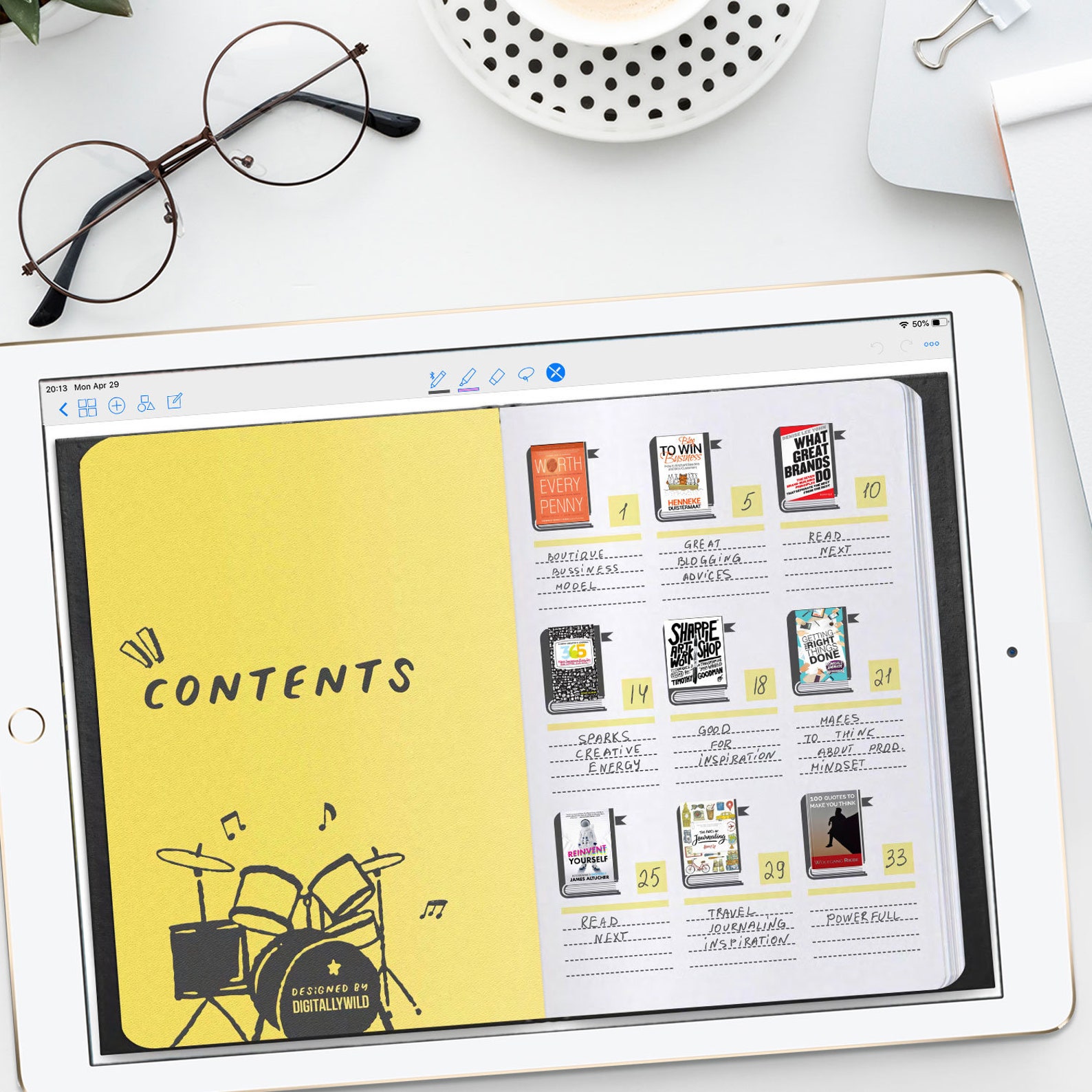 Reading Journal Digital Book Journal Reading Tracker Books to - Etsy