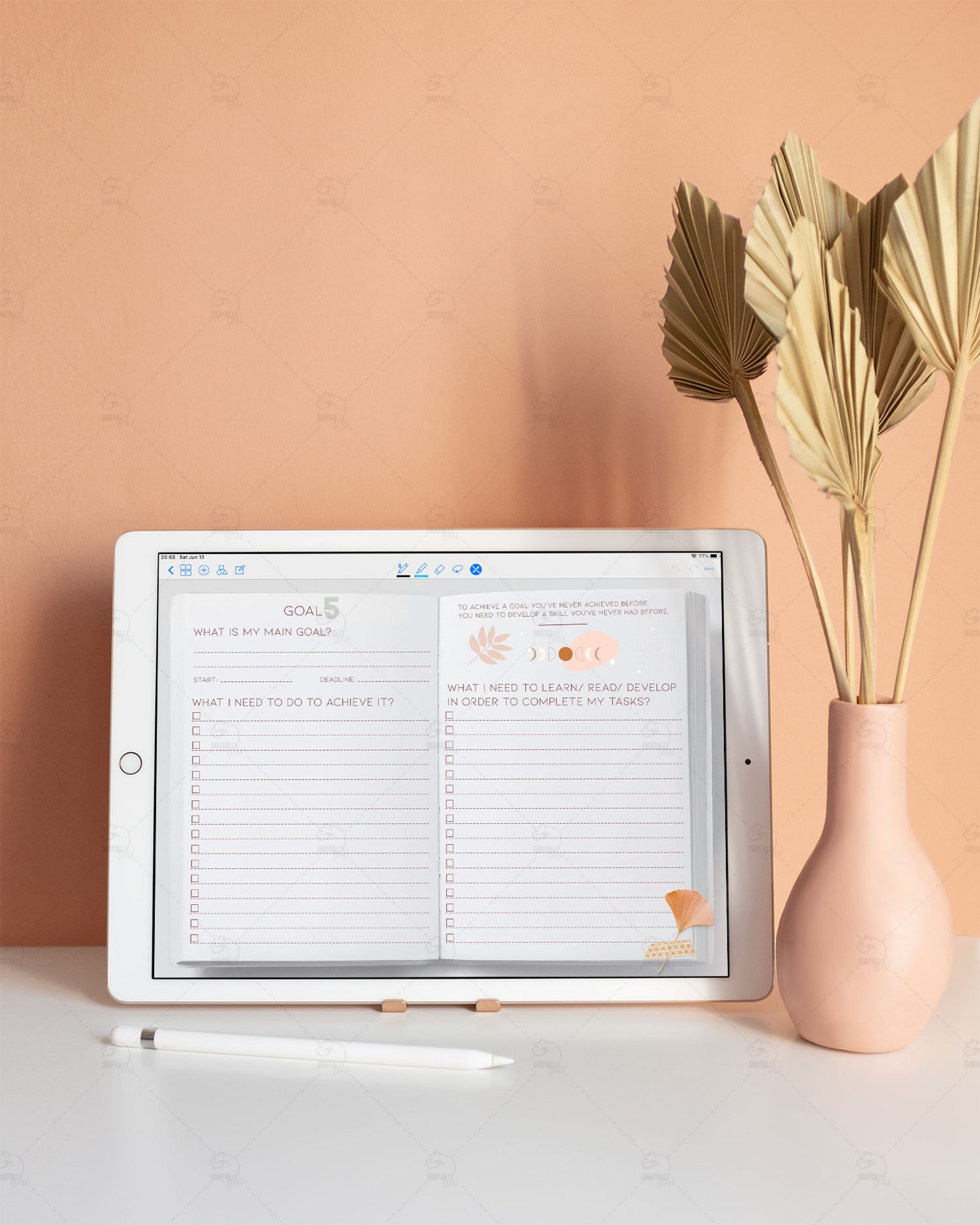 IPad Mock up Instagram Template Blogger Photoshop Template Styled Stock ...